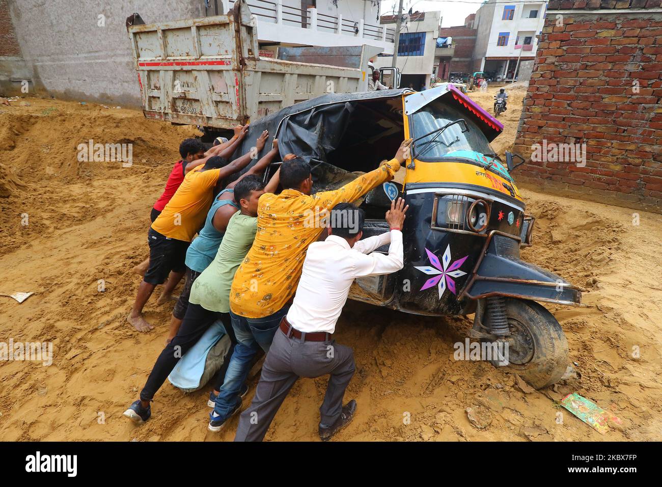 Landslide in jaipur hi-res stock photography and images - Alamy