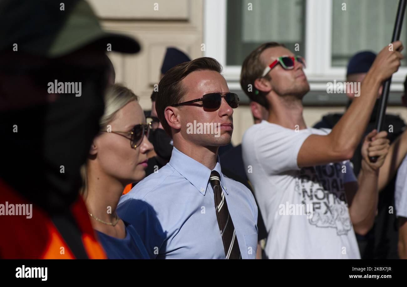 Polish MP, vice-chairman of the far-right political party Konfederacja ...