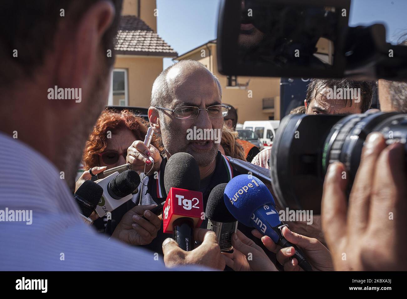 Civil protection department fabrizio curcio hi-res stock photography ...