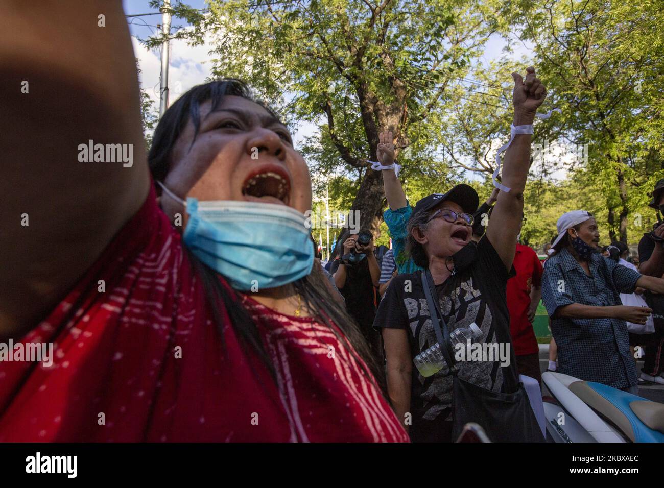 The ''Bad Students'' student activist group gathered at Thailand's ...
