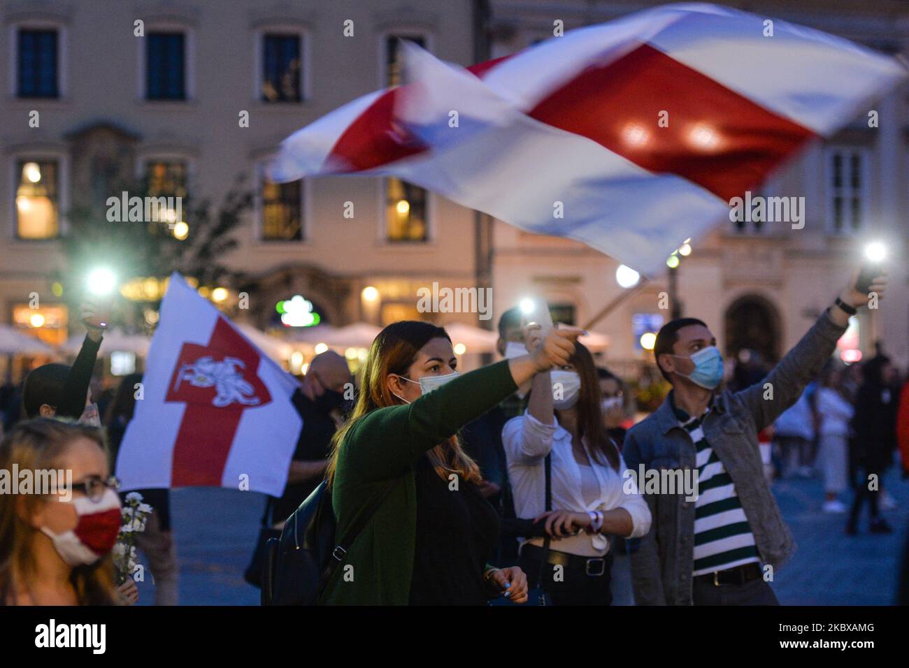 Belarus opposition supporter hi-res stock photography and images - Alamy