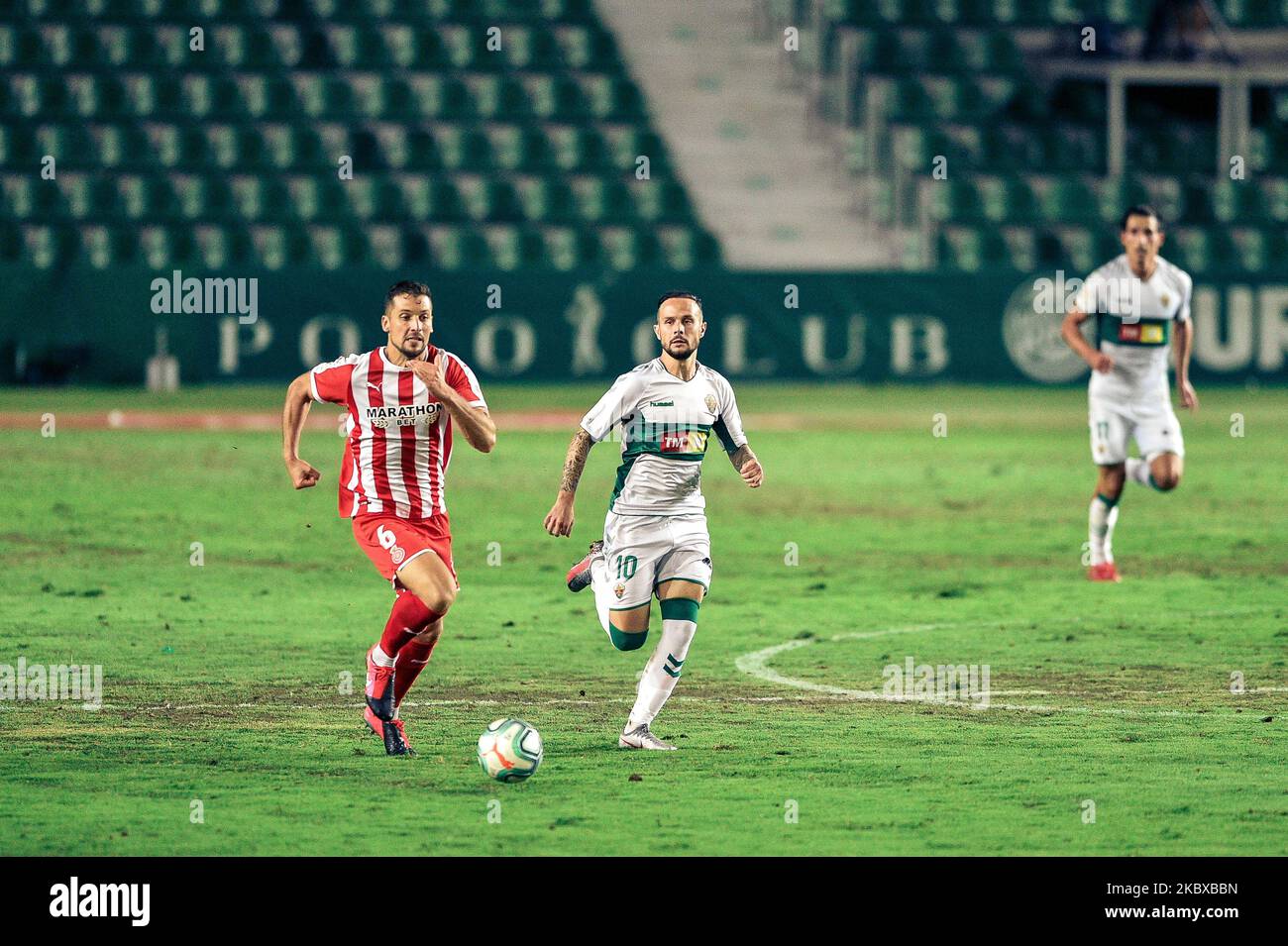 Ivan Sanchez and Alex Granell during La Liga SmartBank Playoff match ...