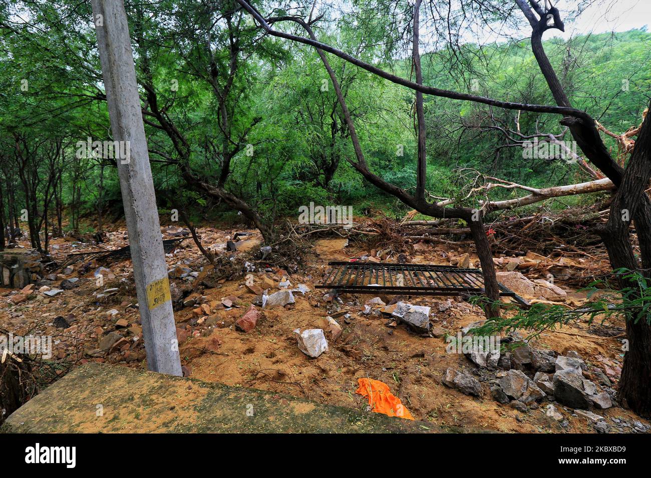 Landslide in jaipur hi-res stock photography and images - Alamy