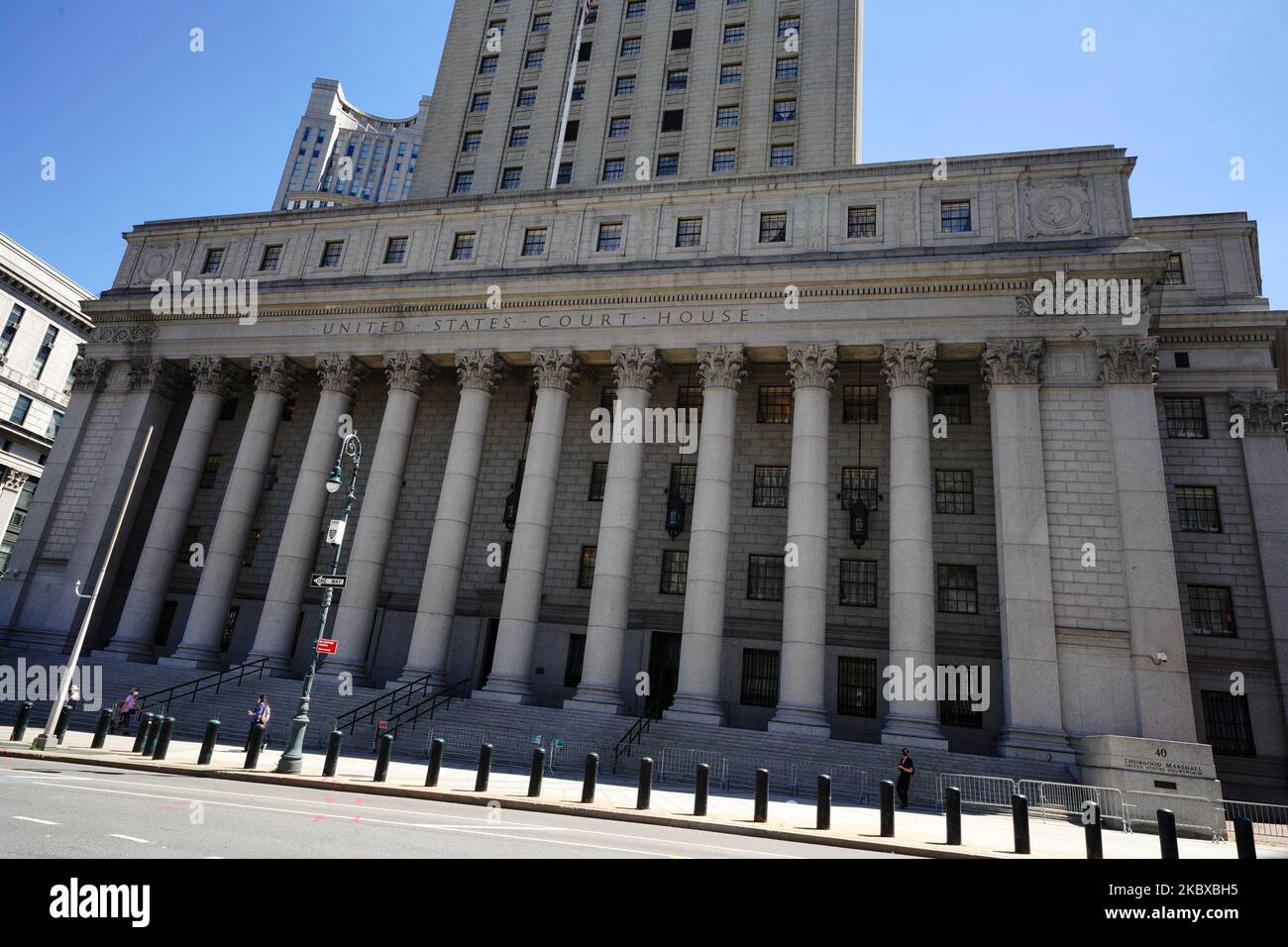 United States Court House is seen as New York City continues Phase 4 of ...