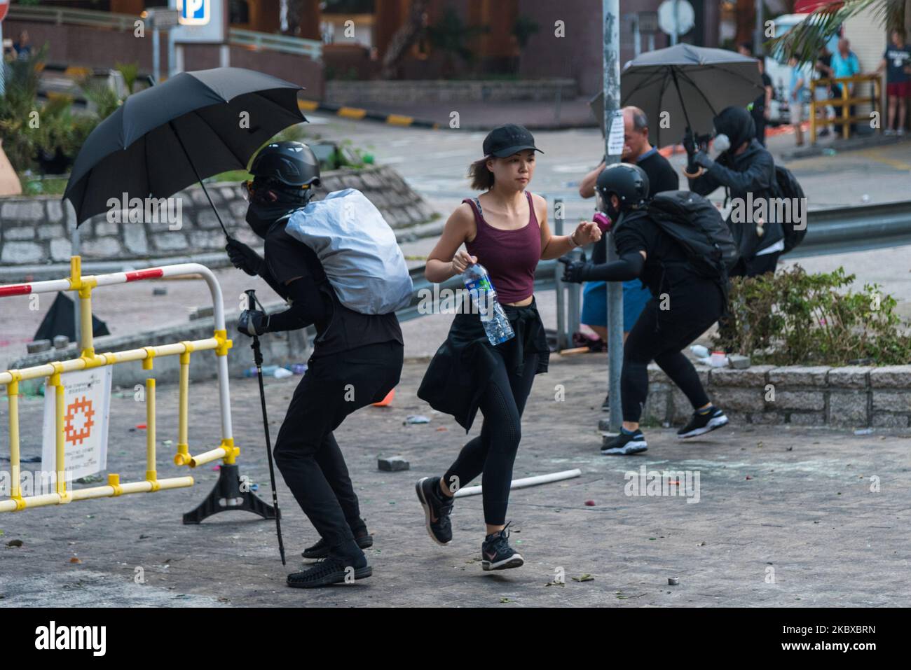 Frontline protesters hi-res stock photography and images - Alamy