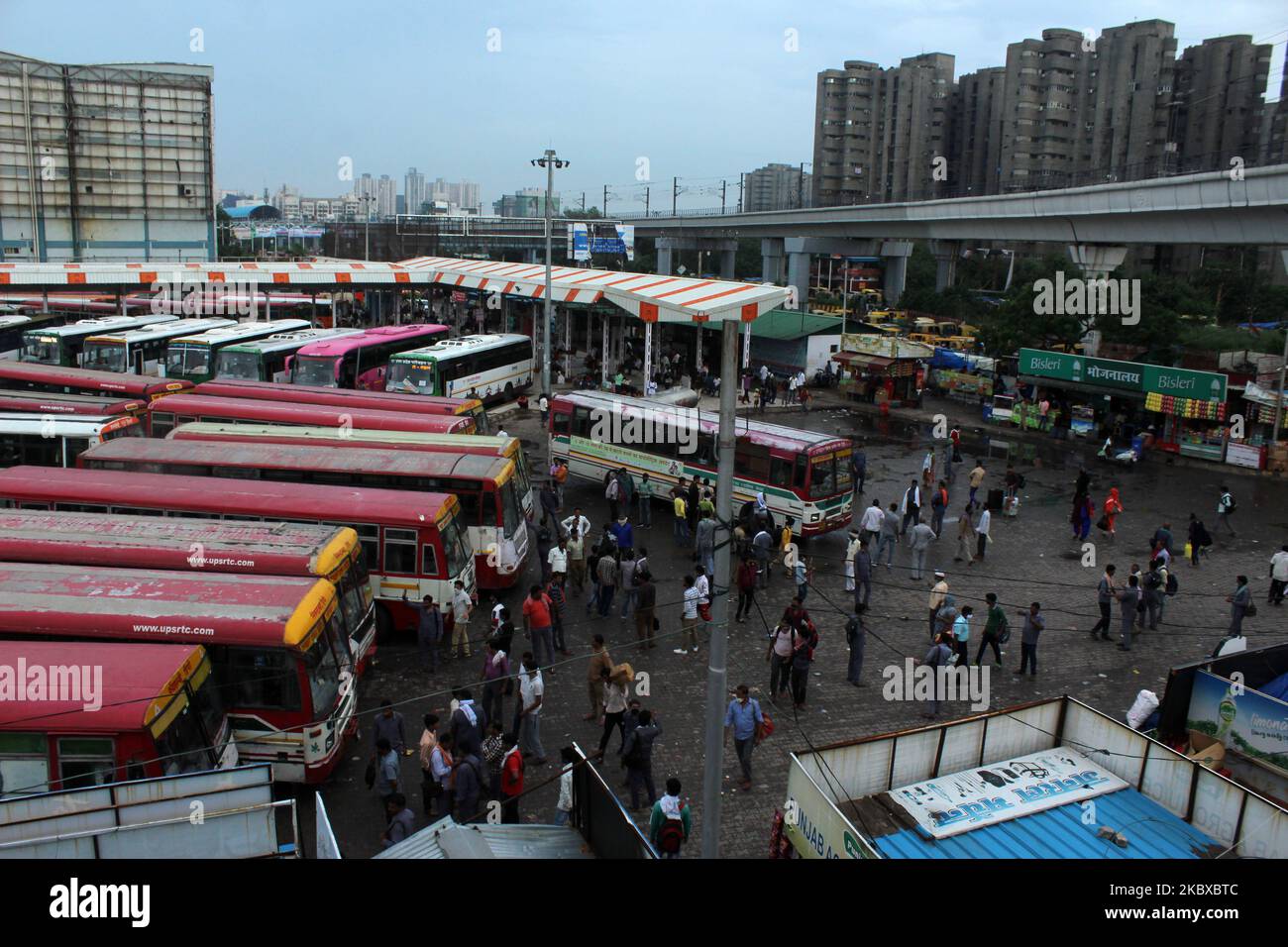 Anand vihar isbt terminal hi-res stock photography and images - Alamy