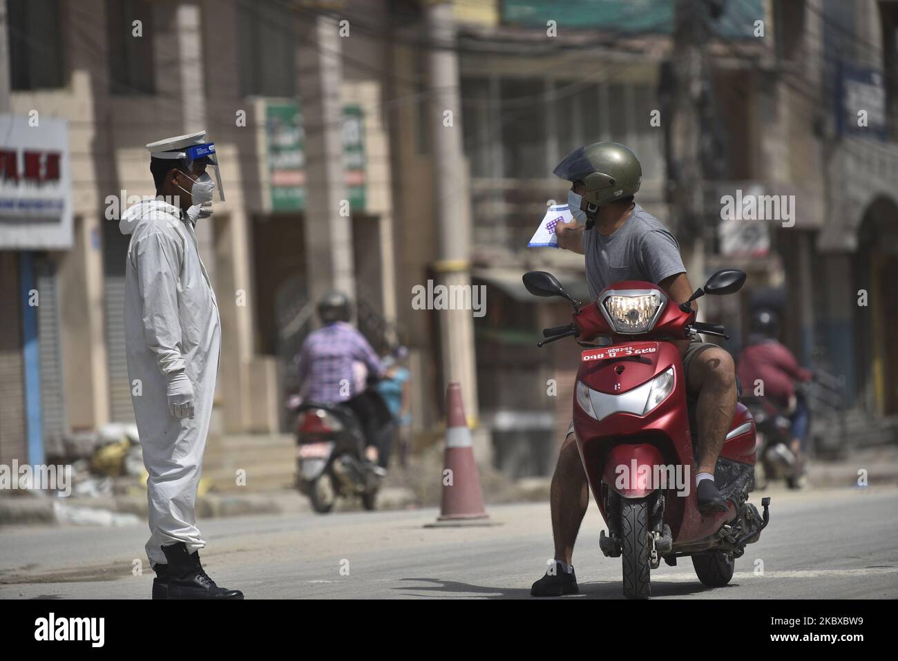 Nepal Traffic Police personnel strict on checking vehicle passes after ...