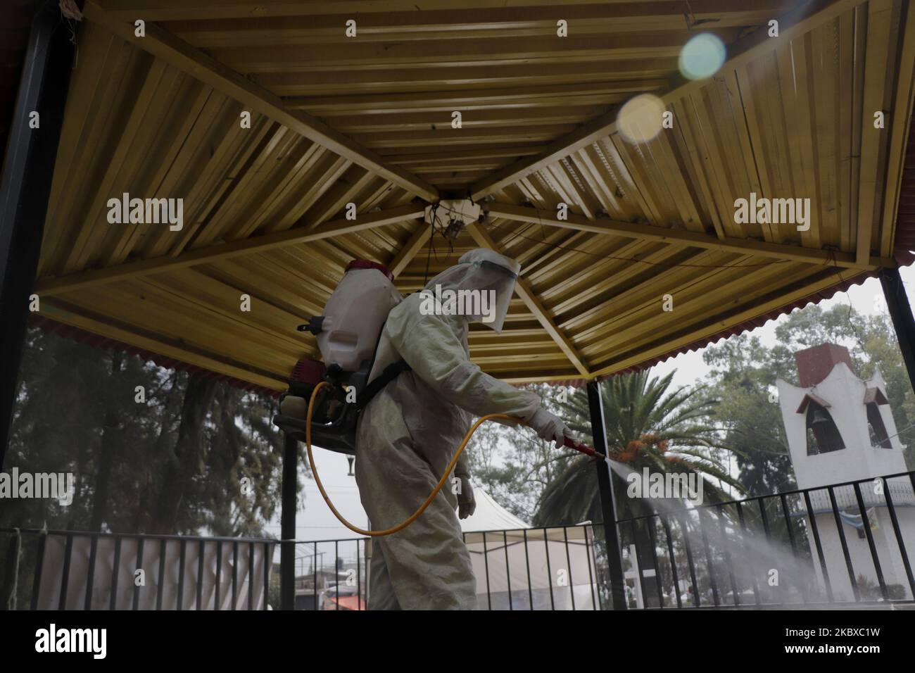Parroquia del espiritu santo and nuestra senora de fatima hi-res stock ...