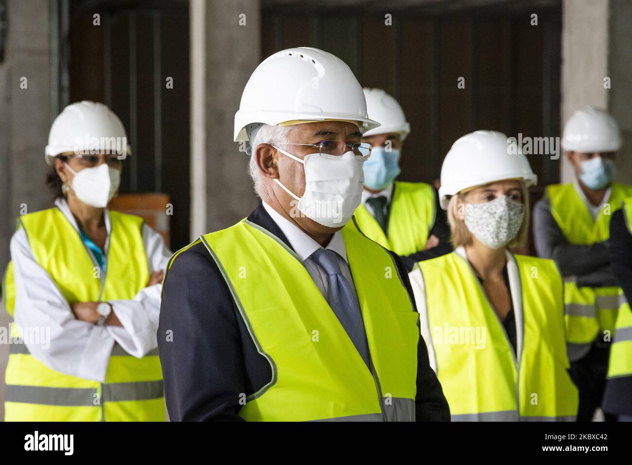 Antonio Costa,Marta Temido visits the Eduardo Santos Silva Hospital, in ...