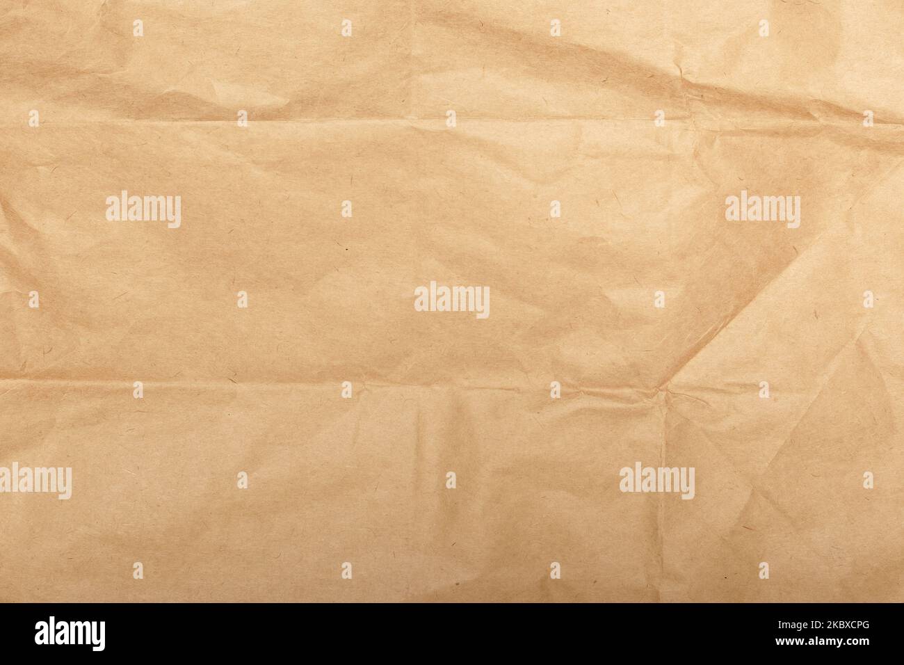 Crumpled paper for kraft background or cardboard texture Stock Photo ...