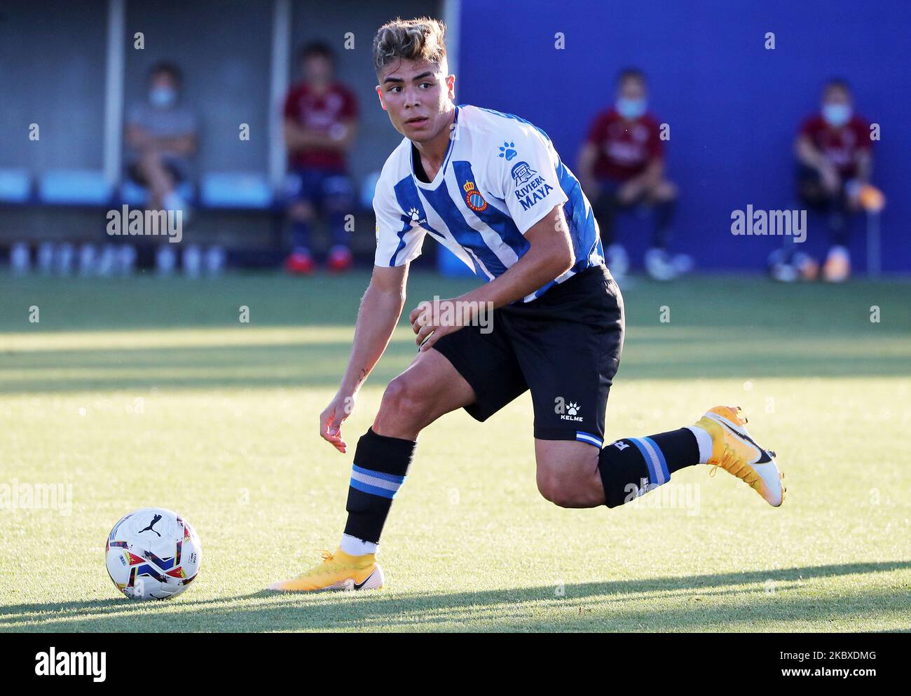 Nico Melamed during the friendly match between RCD Espanyol and SD ...