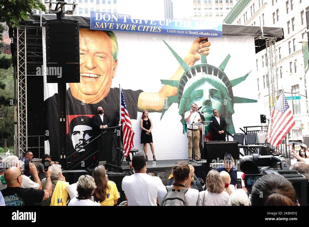 Artist Scott Lobaido Hosts Rally to Ousts NYC Mayor Bill Di Blasio ...