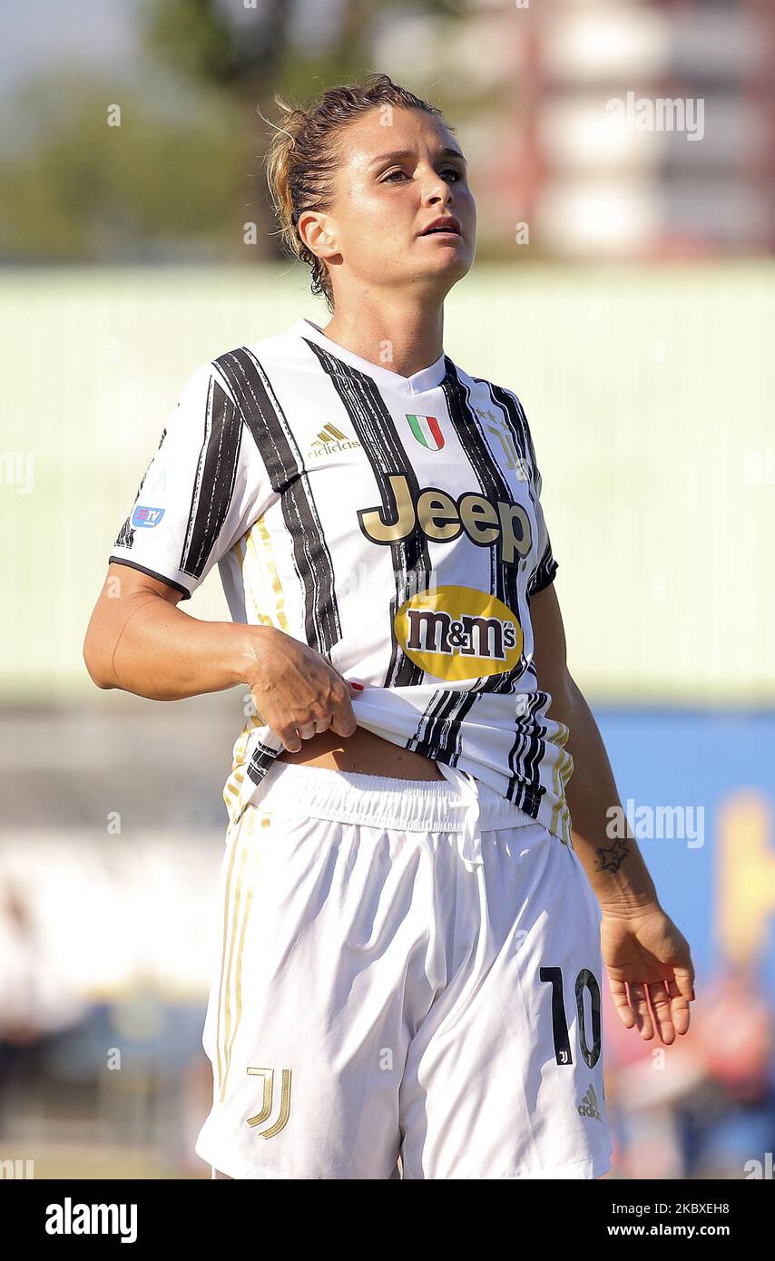 Cristina Girelli of Juventus in action during the Women Serie A match ...