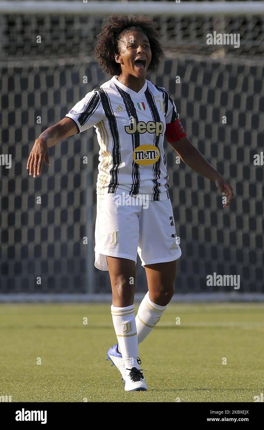 Sara Gama of Juventus in action during the Women Serie A match between ...