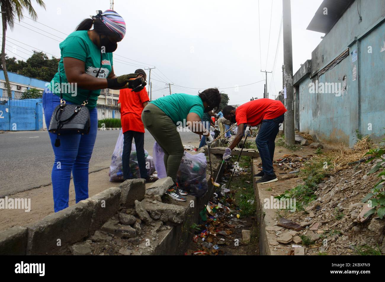 Nigeria water pollution hi-res stock photography and images - Alamy