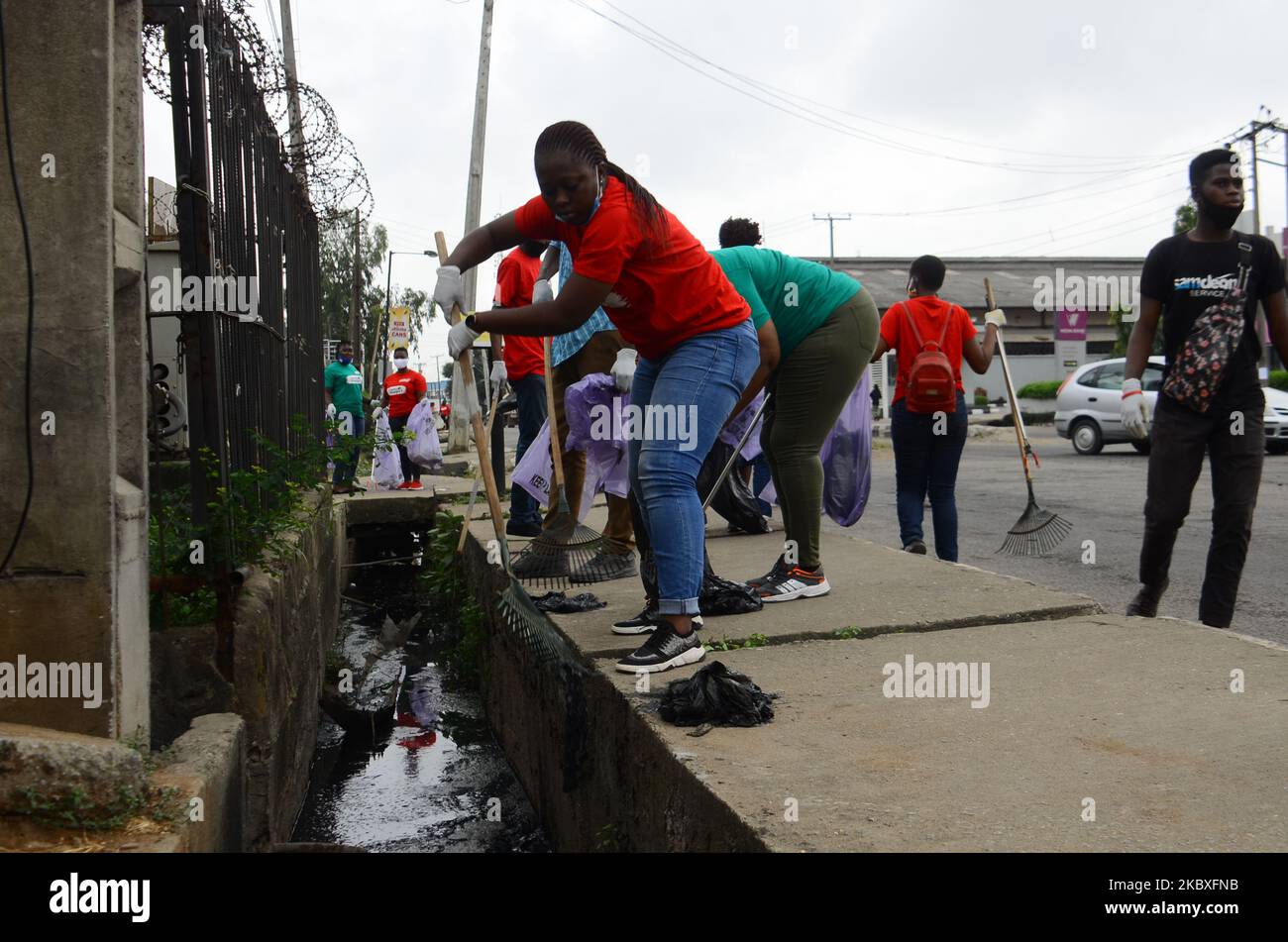 Non governmental organization african clean up initiative hi-res stock ...