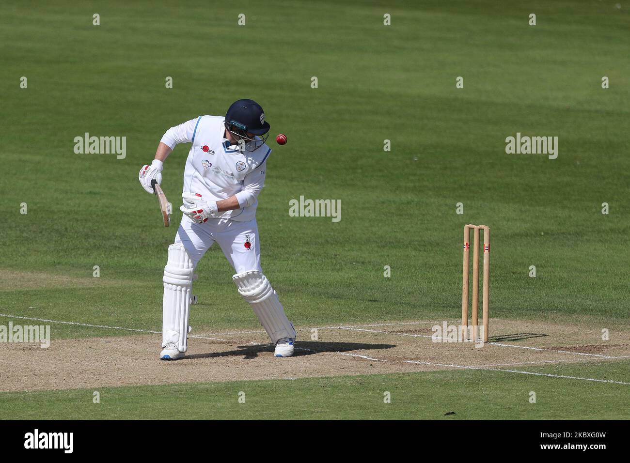 Derbyshires billy godleman batting hi-res stock photography and images ...