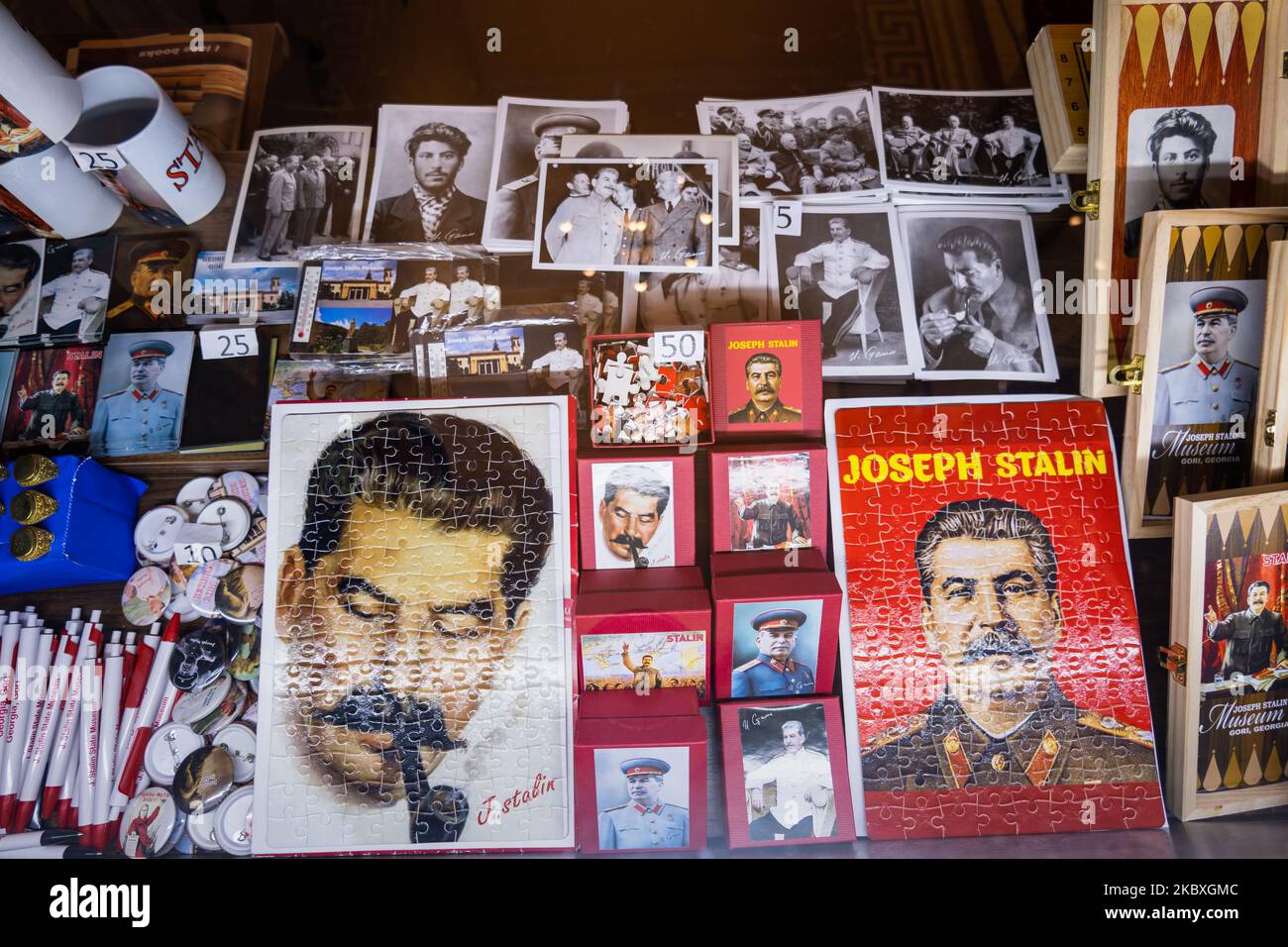 Gori, Georgia - September 2022: Stalin memorabilia or souvenir at ...