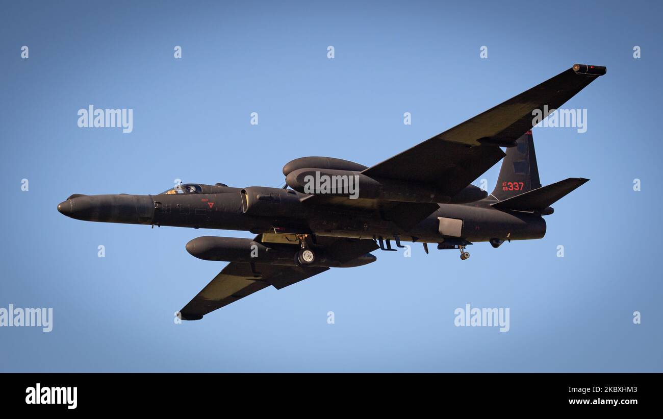 68-10337 USAF Lockheed U-2 Dragon Lady high altitude reconnaissance ...