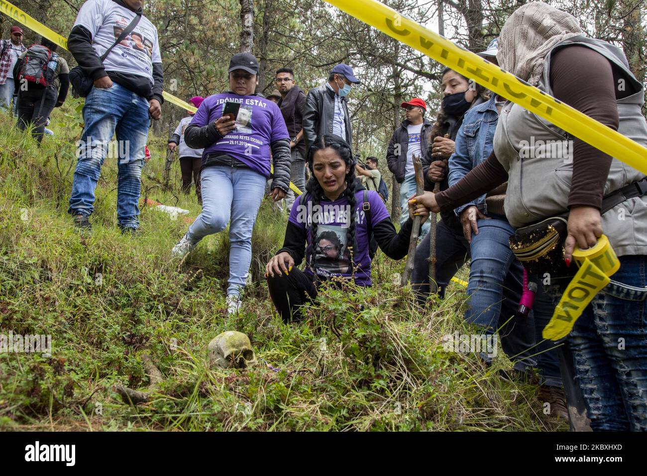 Relatives of missing persons carried out the first search squad in ...
