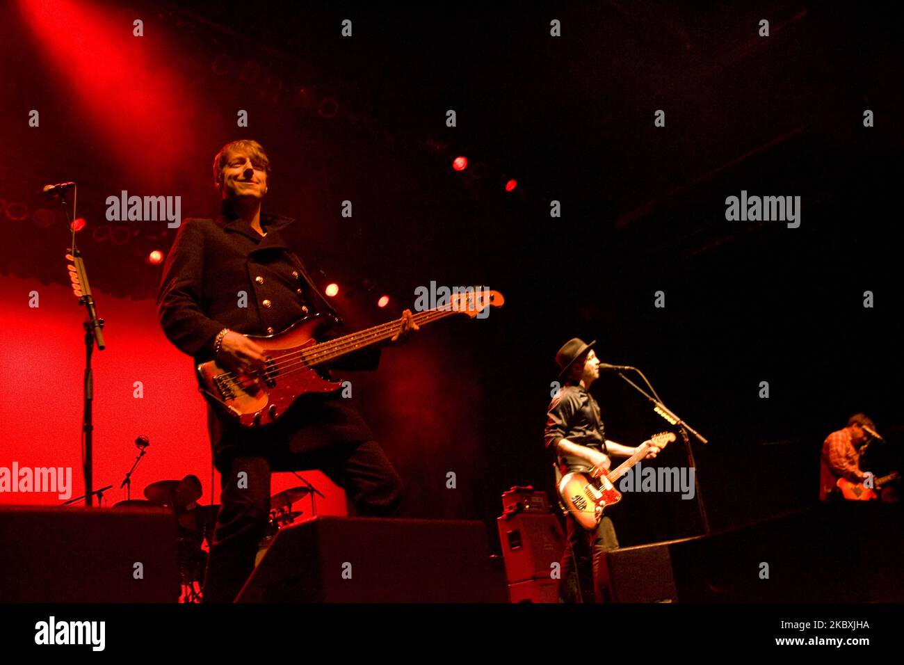 Scottish alternative rock band Travis performs live at the Olympic Hall ...