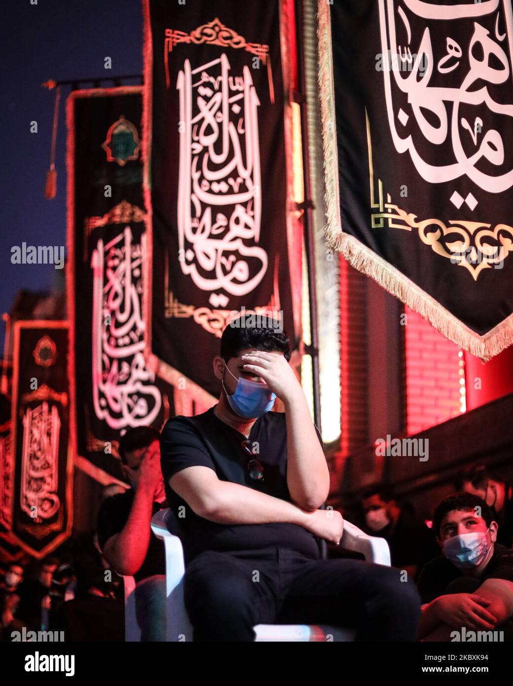Muslim attend ritual as Shiite Muslims commemorate Ashura during the ...