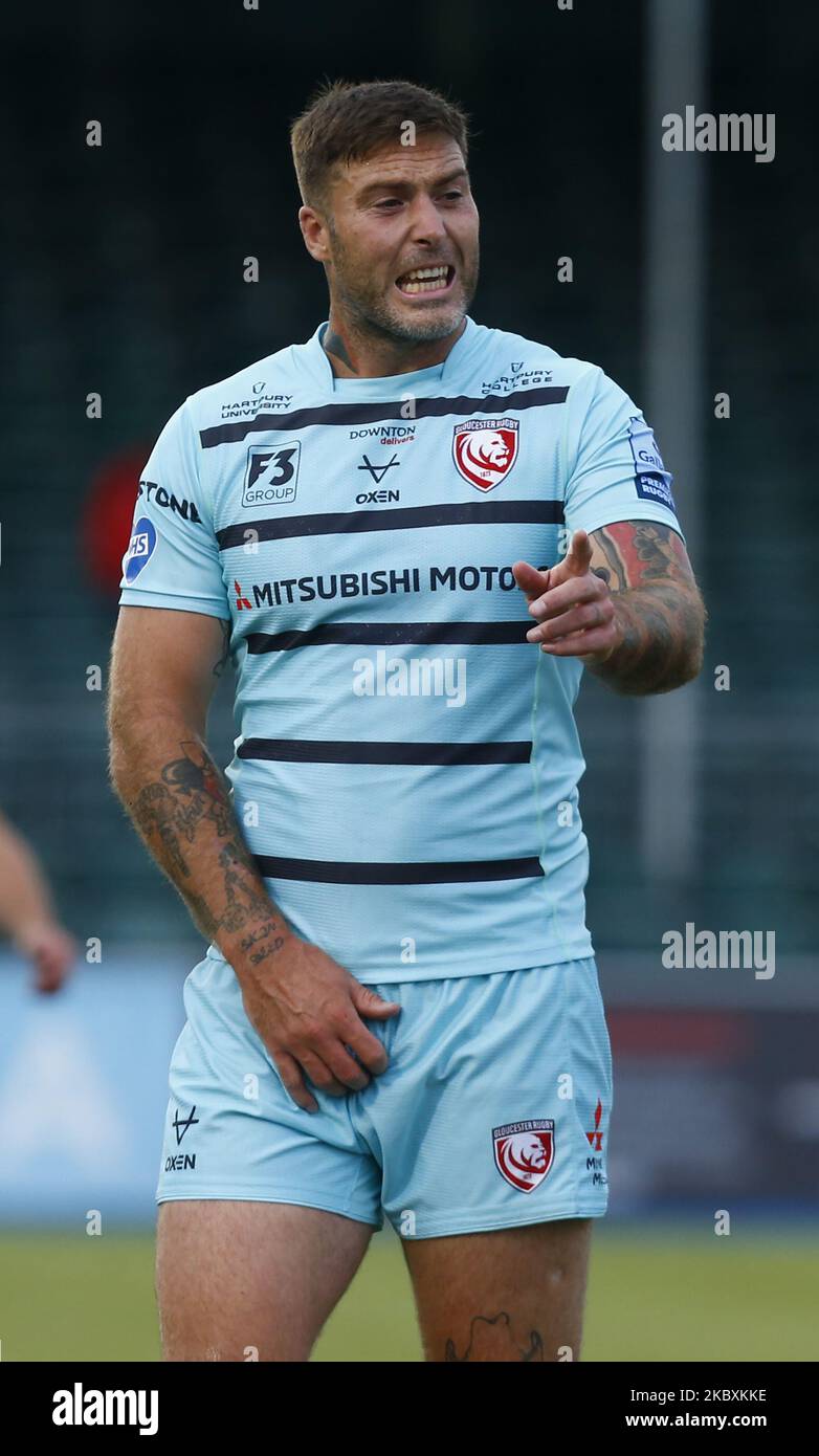Matt Banahan of Gloucester during Gallagher Premiership Rugby between ...