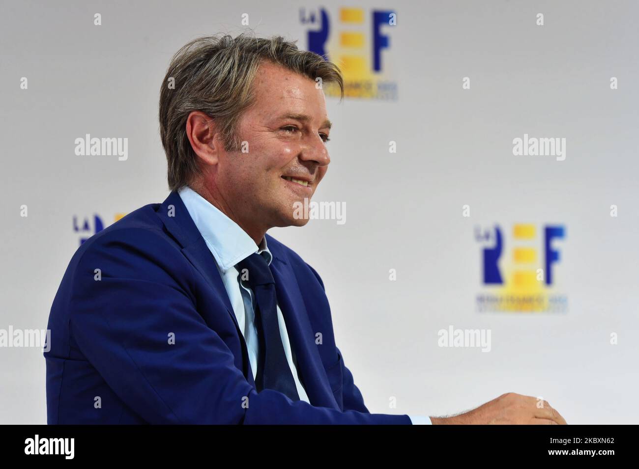 French mayors association francois baroin attends hi-res stock ...