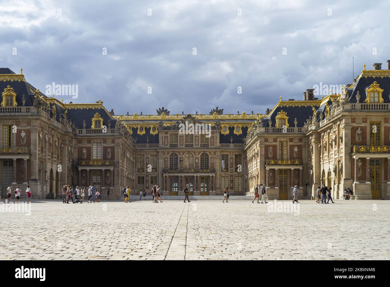 The Palace of Versailles, the royal residence from 1682 to 1789 is one ...