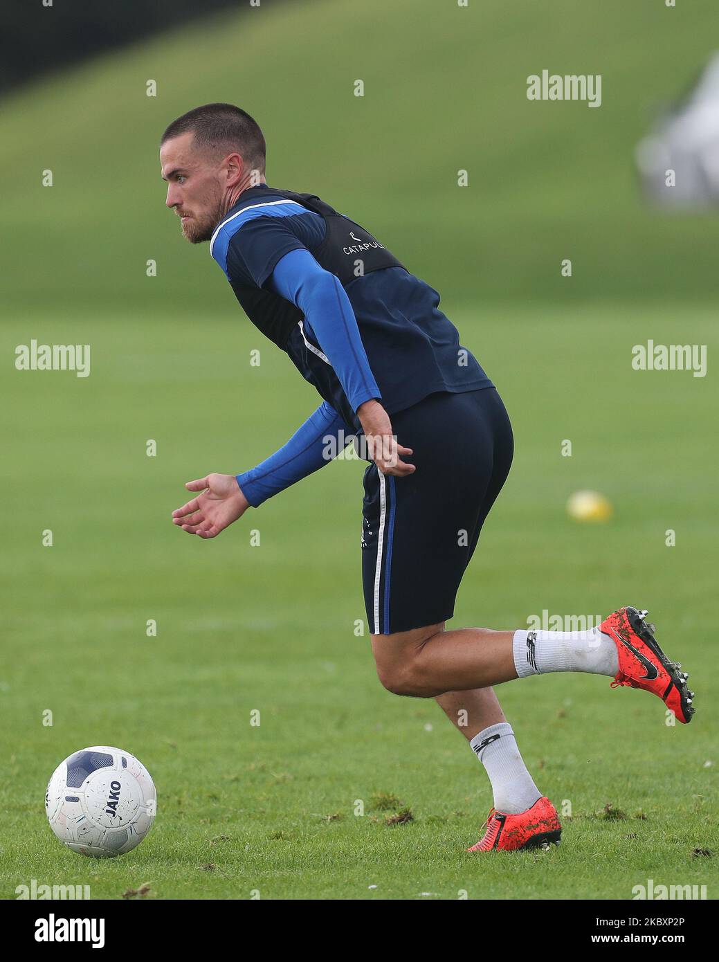 Ryan Donaldson during Hartlepool United pre-season training at East ...