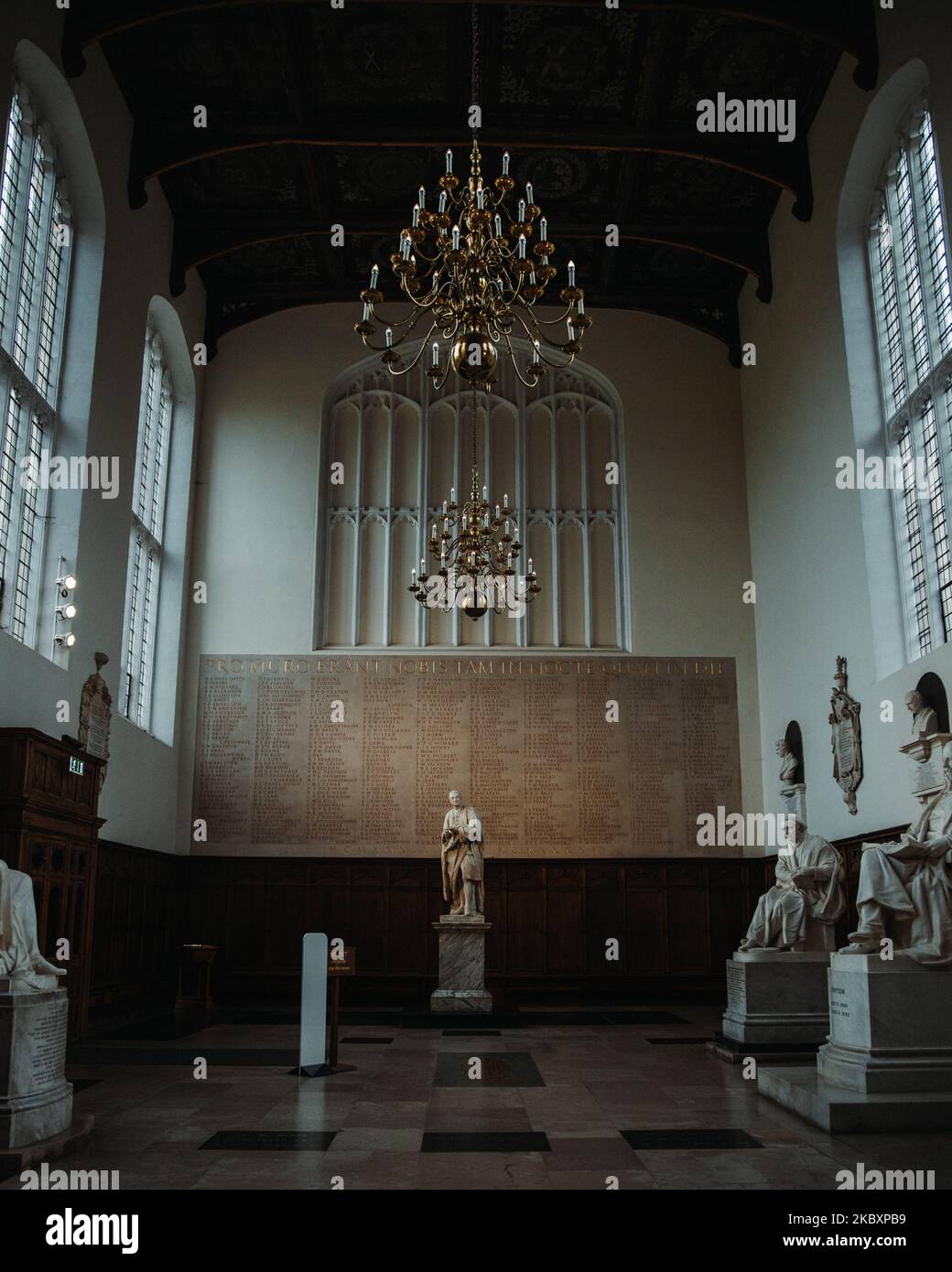 Trinity college statues hi-res stock photography and images - Alamy
