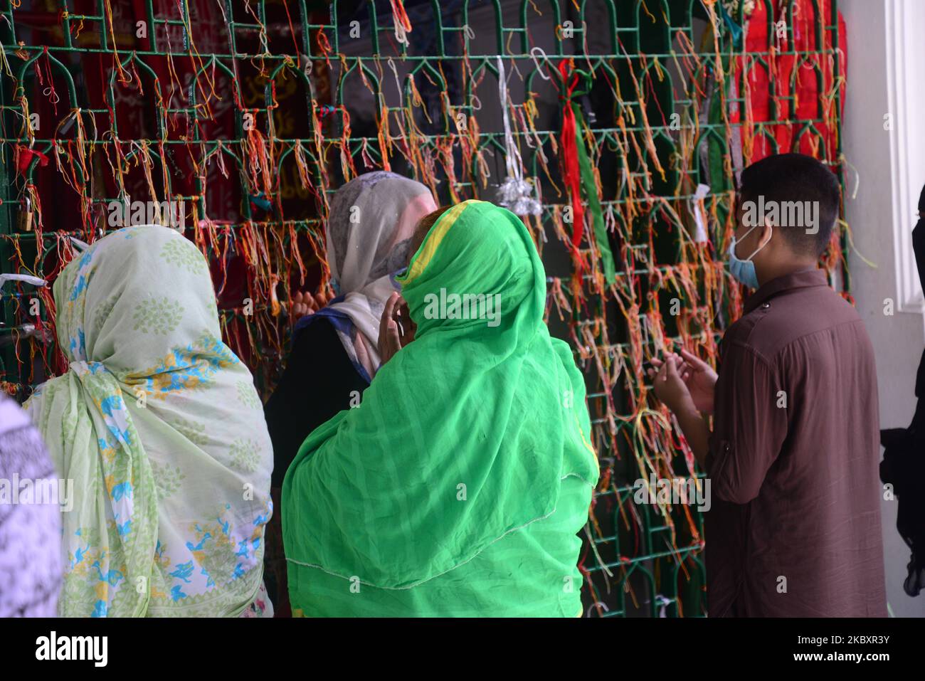 Bangladeshi Shia Muslims gathered to observe Ashura at Hussaini Dalan ...
