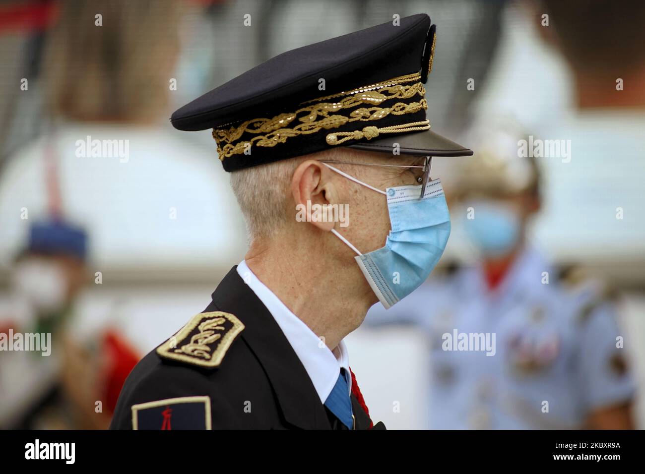 Paris Police Prefect Didier Lallement attends at the celebrations ...