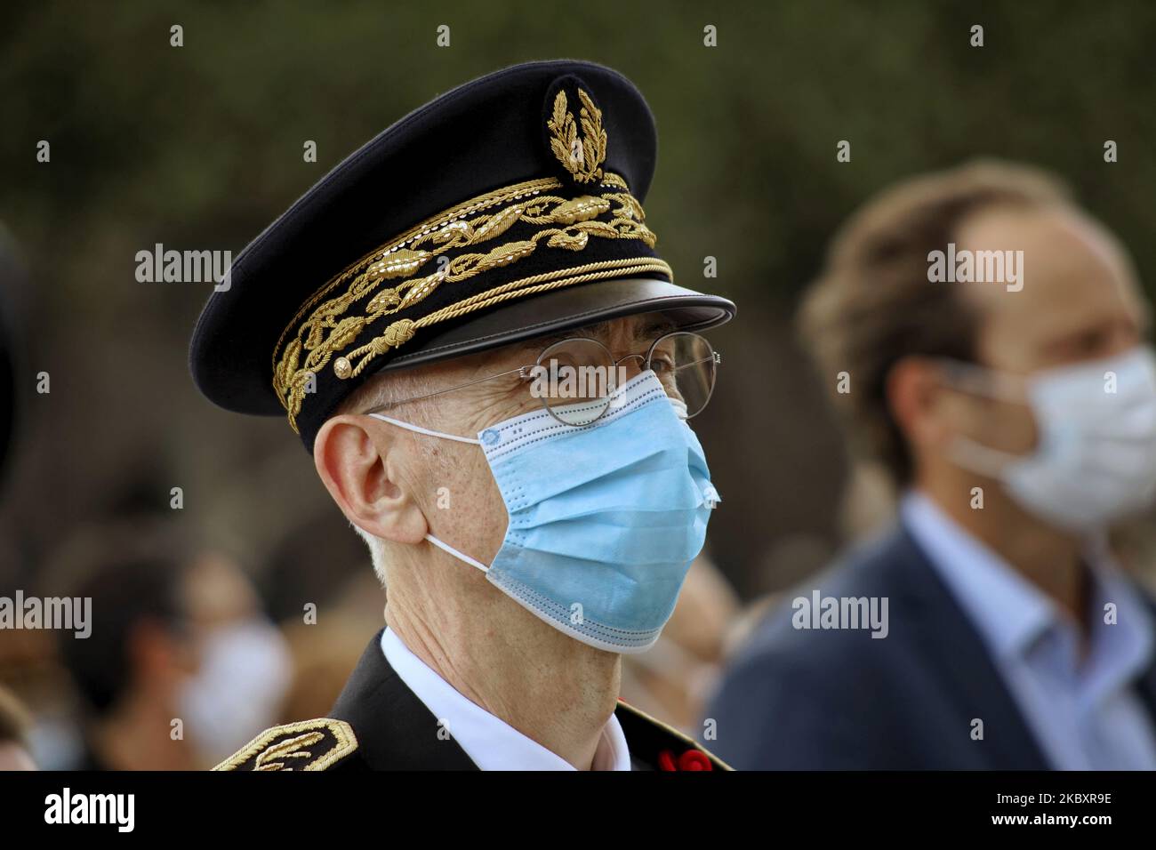 Paris Police Prefect Didier Lallement attends at the celebrations ...
