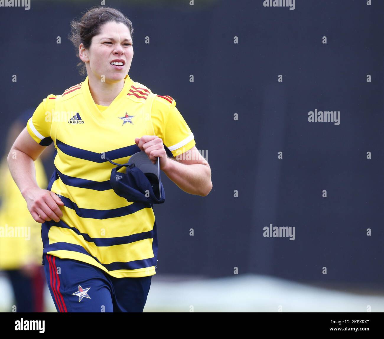 Surrey East Stars Alice Davidson-Richards (A D R ) during Rachael ...