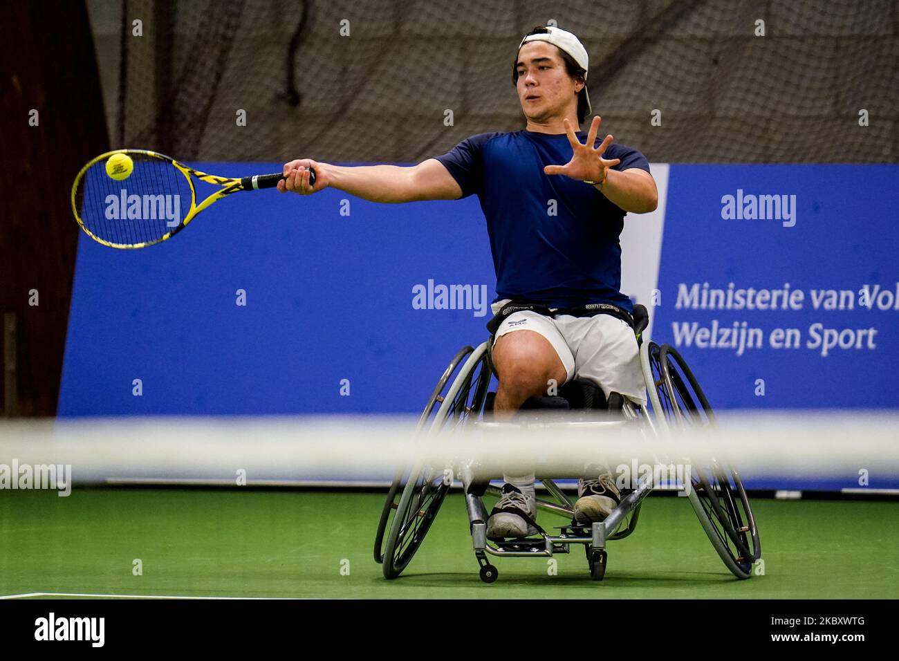 OSS, NETHERLANDS - NOVEMBER 1: Dahnon Ward of Great Britain plays a ...