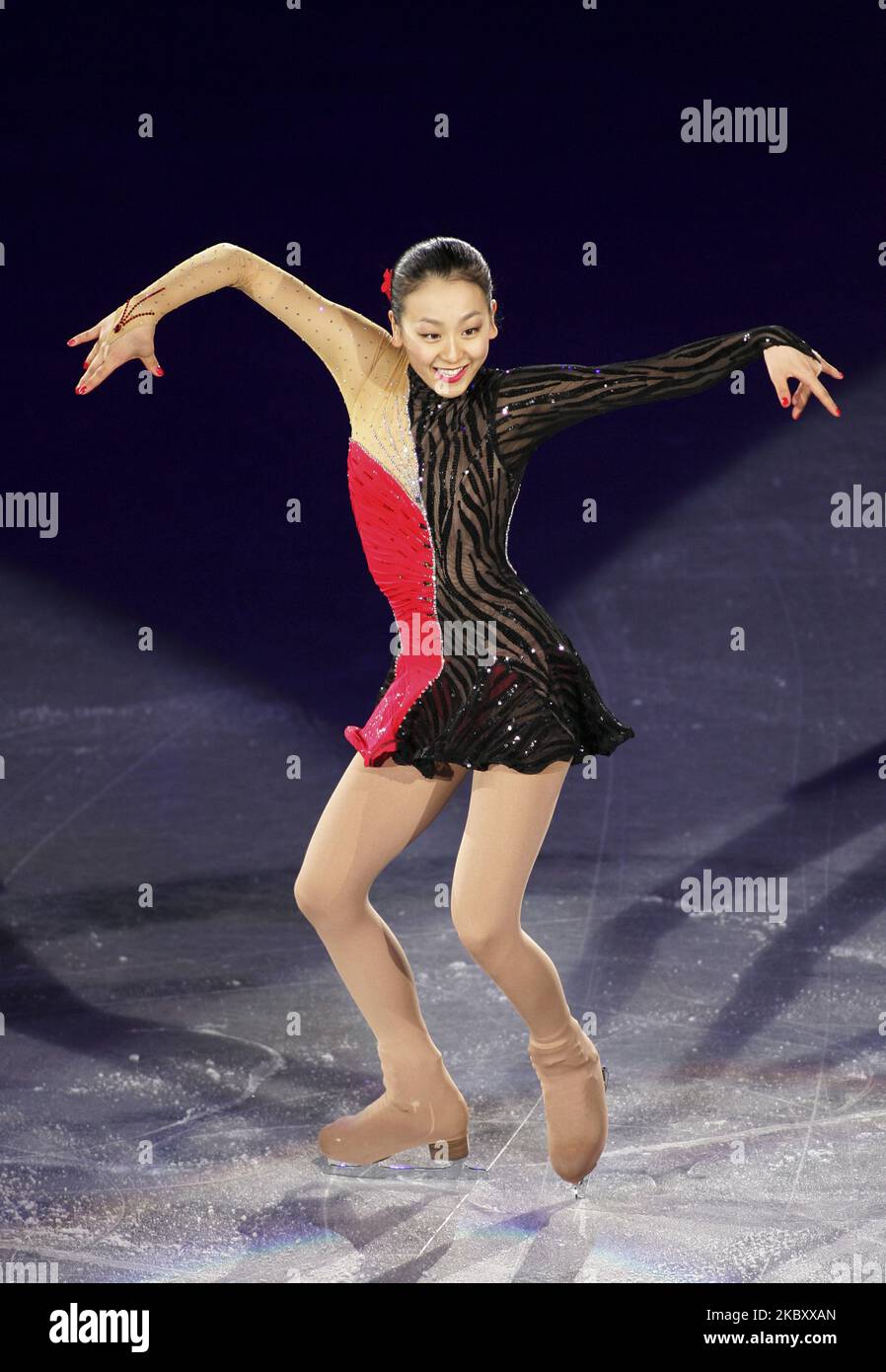 Japan's Mao Asada performs during the gala exhibition of the ISU Grand ...