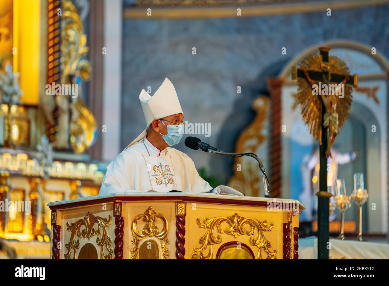 Manila Apostolic Administrator Bishop Broderick Pabillo at the San ...