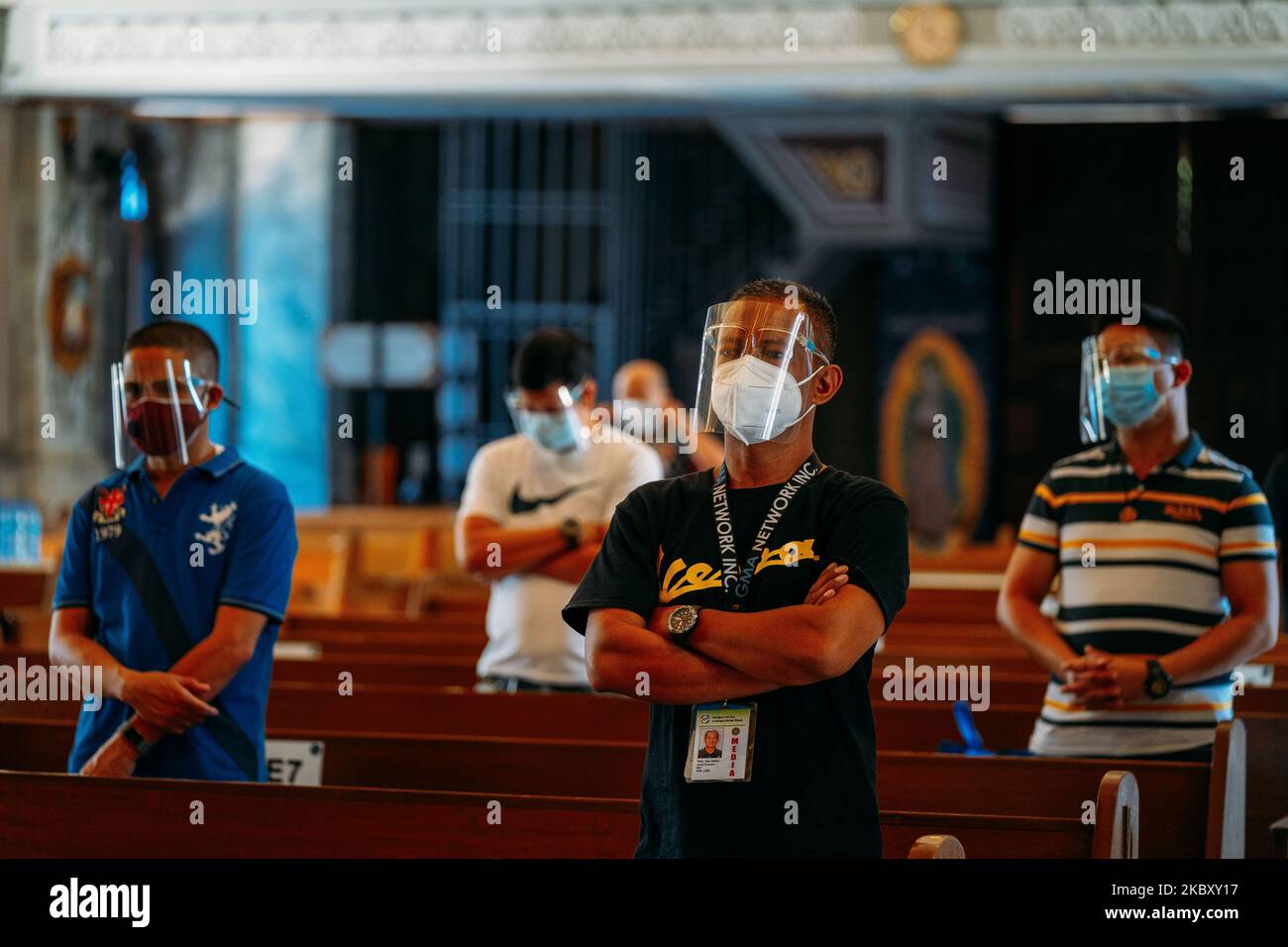 Frontliners who attended the mass commemoration of National Heroes Day ...