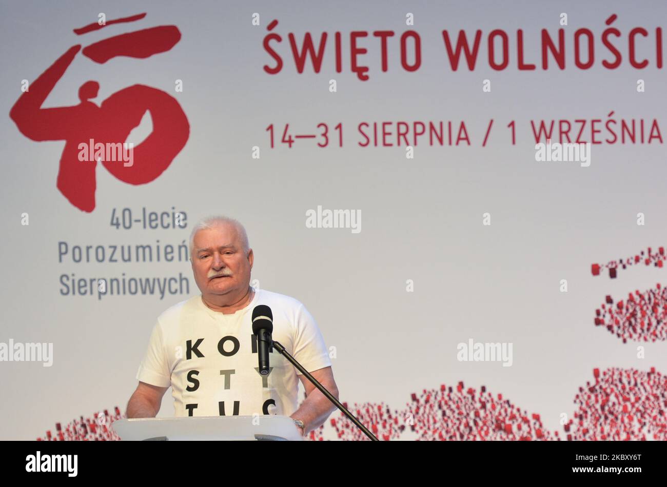 Lech Walesa, co-founder and former head of Solidarity (Solidarnosc ...