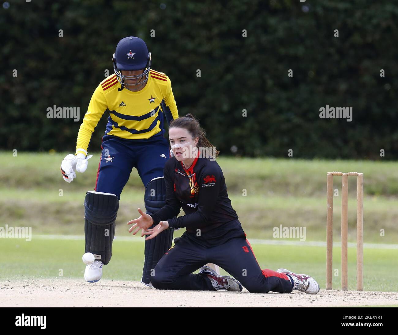 Sunrisers Mady Villiers in action during Rachael Heyhoe Flint Trophy ...
