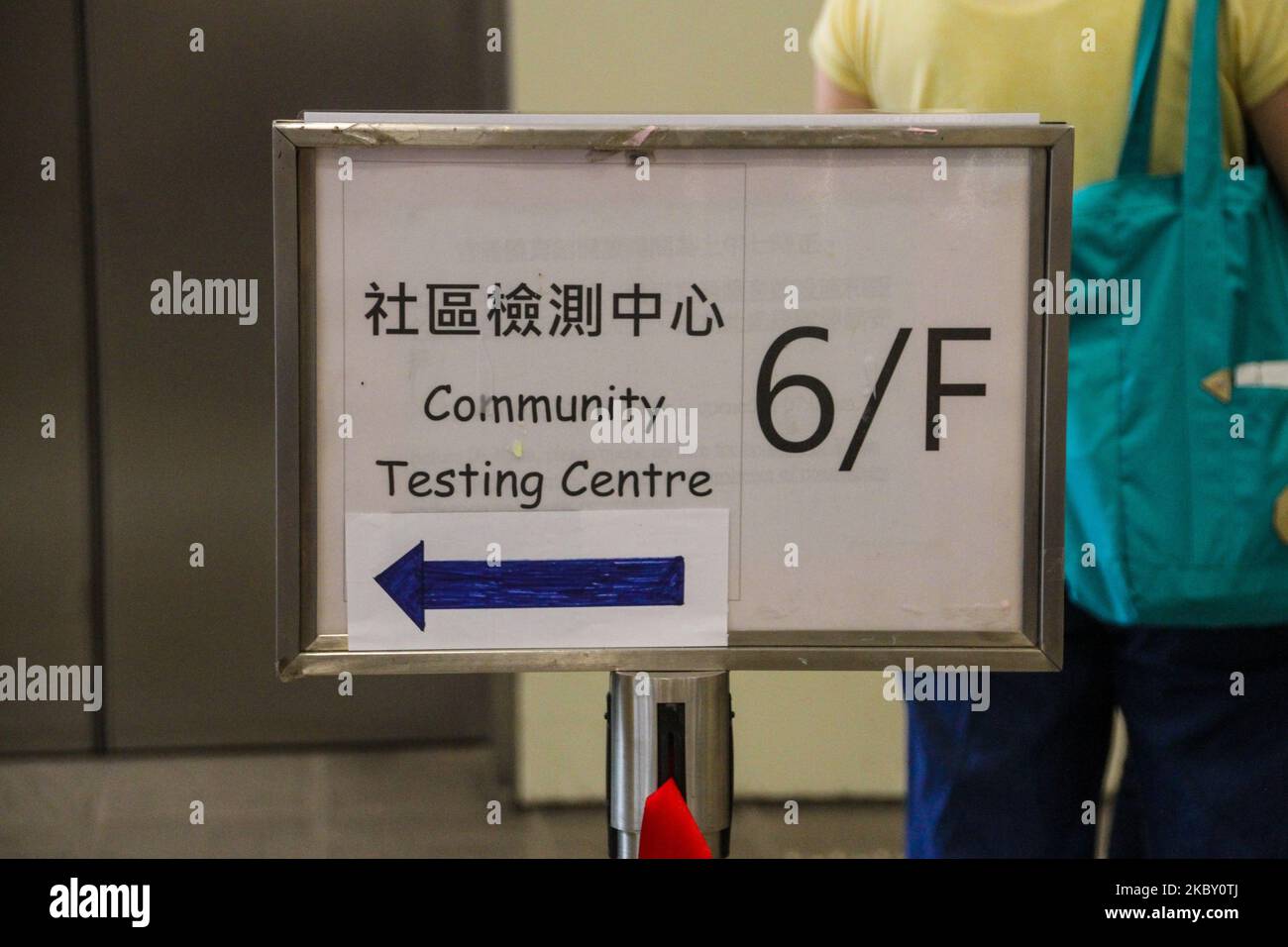 Inside one of Hong Kong's Covid-19 city-wide testing centres in Hong ...