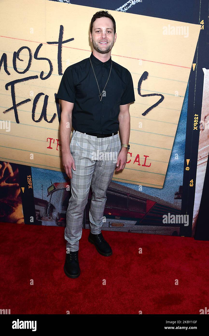 Van Hughes opens in "Almost Famous" Broadway Opening night on November ...