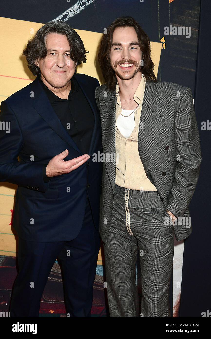 Cameron Crowe and Chris Wood attend "Almost Famous" Broadway Opening ...