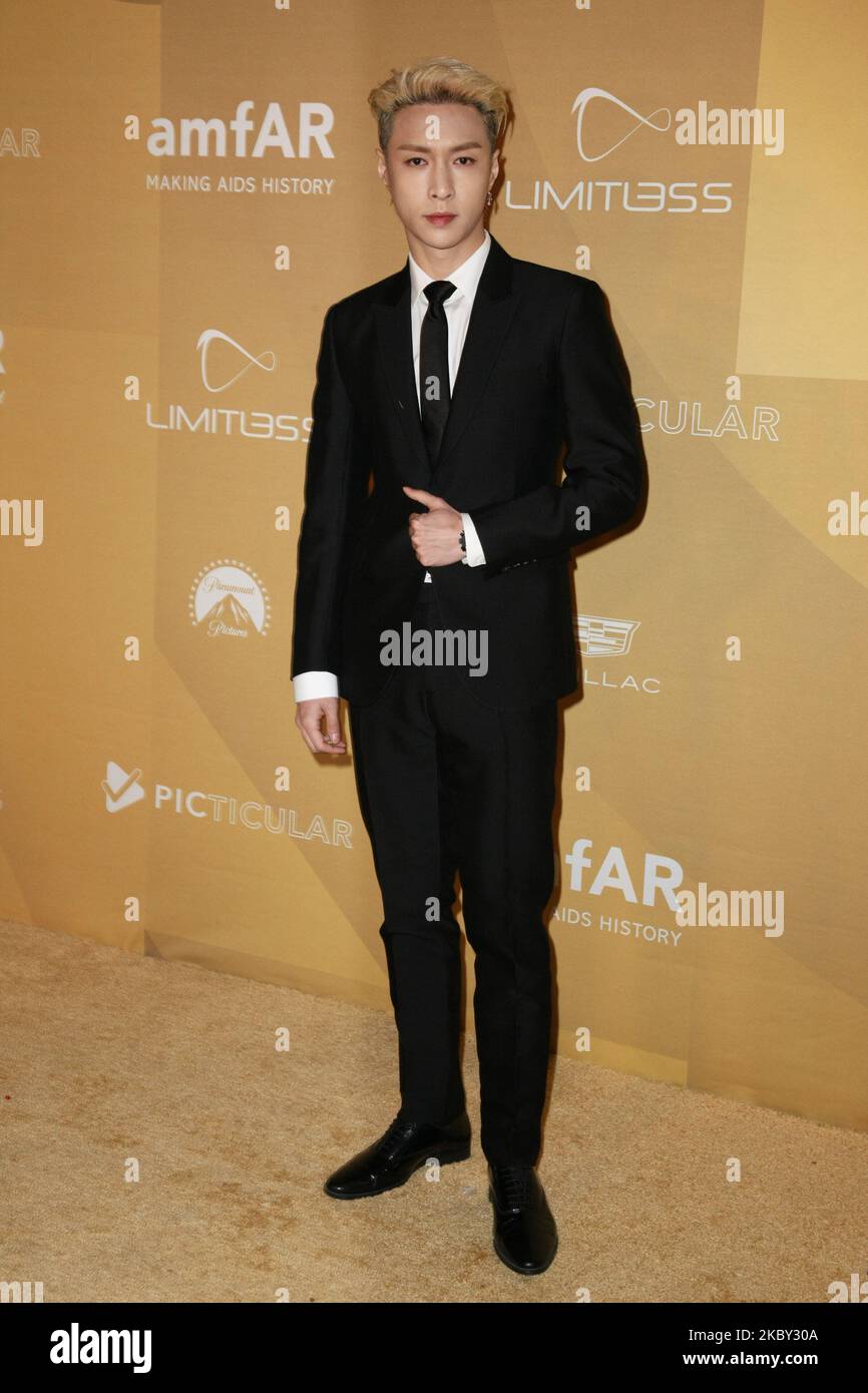 West Hollywood, USA. 03rd Nov, 2022. Lay Zhang attends the 2022 amfAR ...