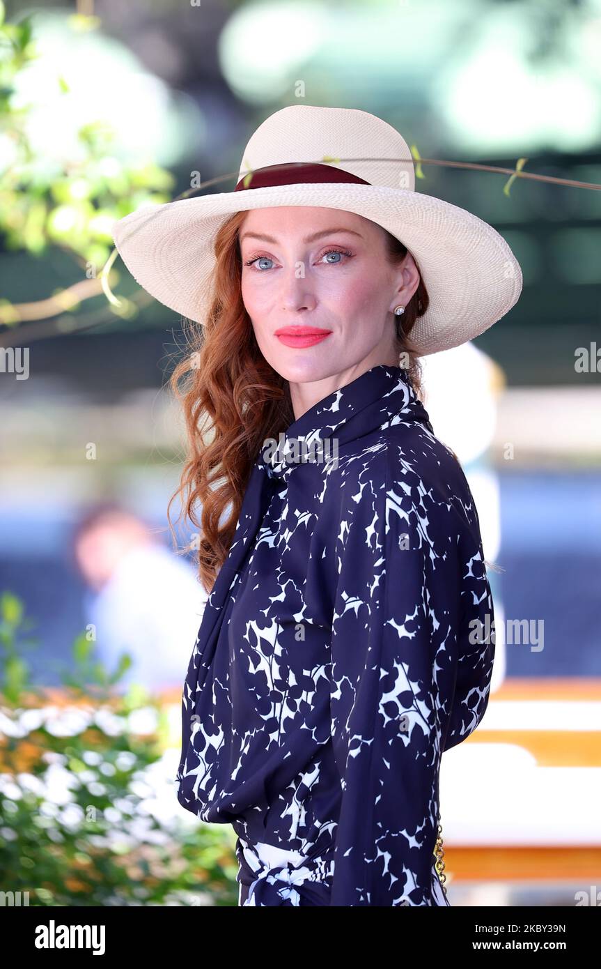 Lotte Verbeek is seen arriving at the Excelsior during the 77th Venice ...