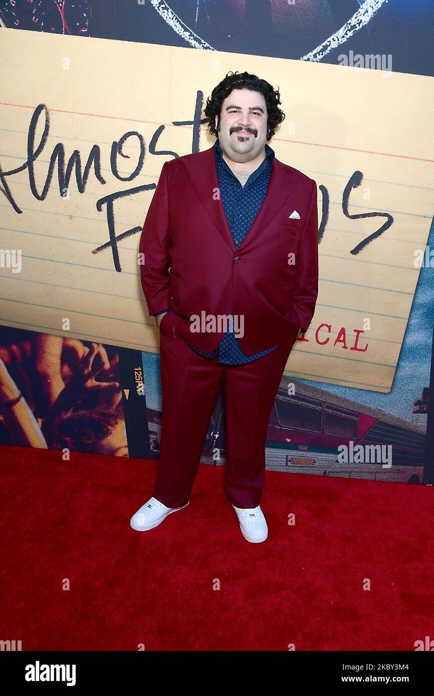 Rob Colletti opens in "Almost Famous" Broadway Opening night on ...