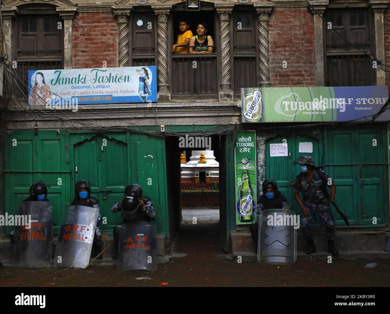 Chief of lalitpur metropolitan police range hi-res stock photography ...
