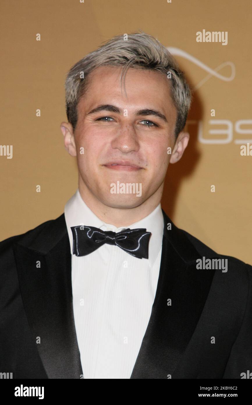 Chris Olsen attends the 2022 amfAR Gala Los Angeles at Pacific Design ...