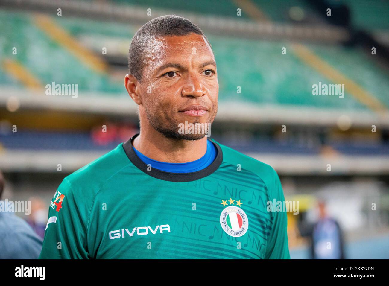 Dida attends pre-match and athletic warm-up of the “Partita del cuore ...